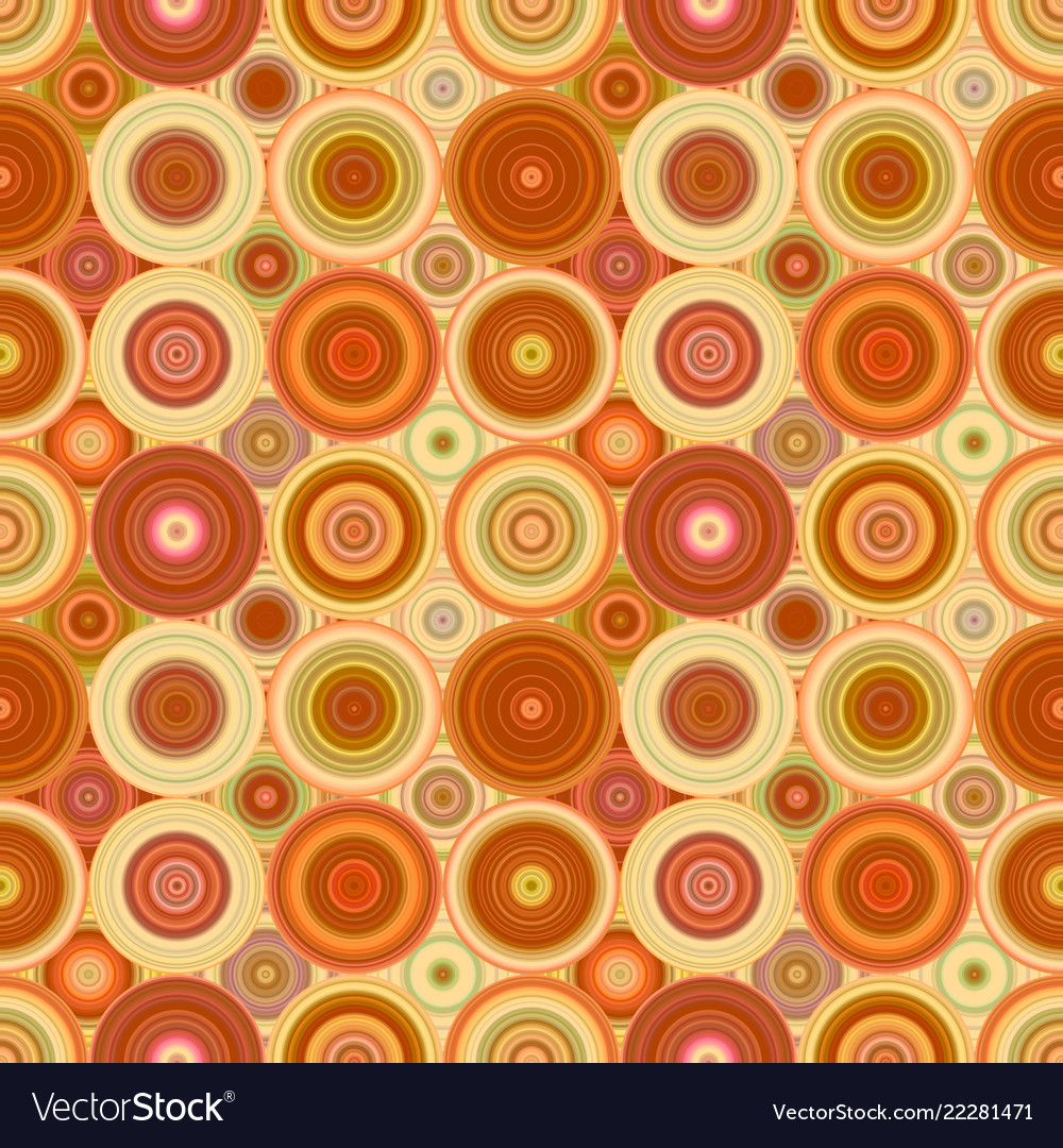 Geometric circle mosaic pattern background Vector Image