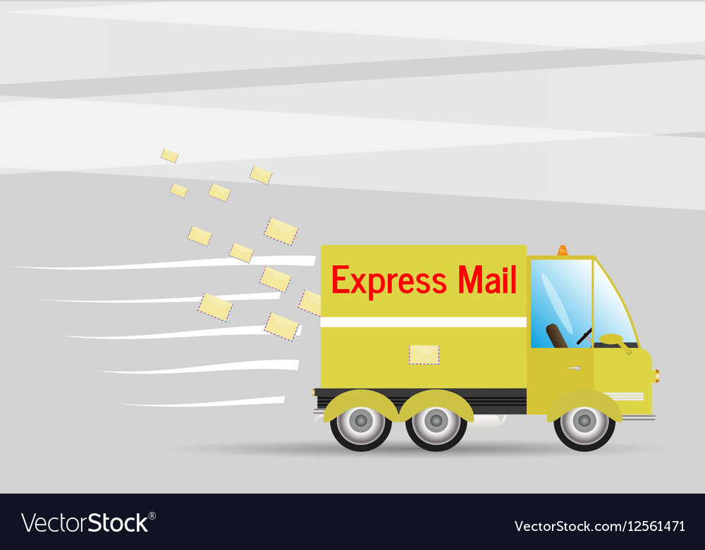 Postage machine Royalty Free Vector Image - VectorStock