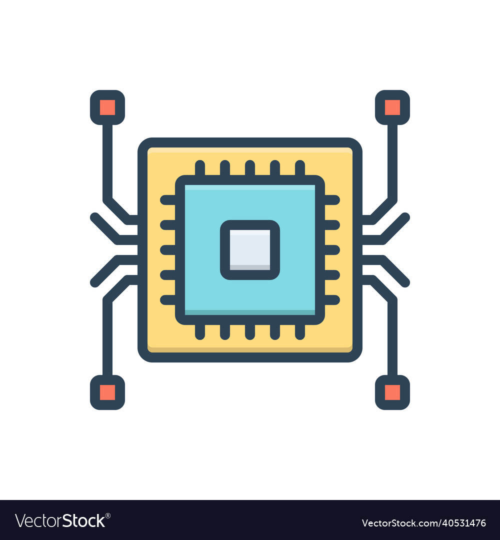 Chip Royalty Free Vector Image - VectorStock