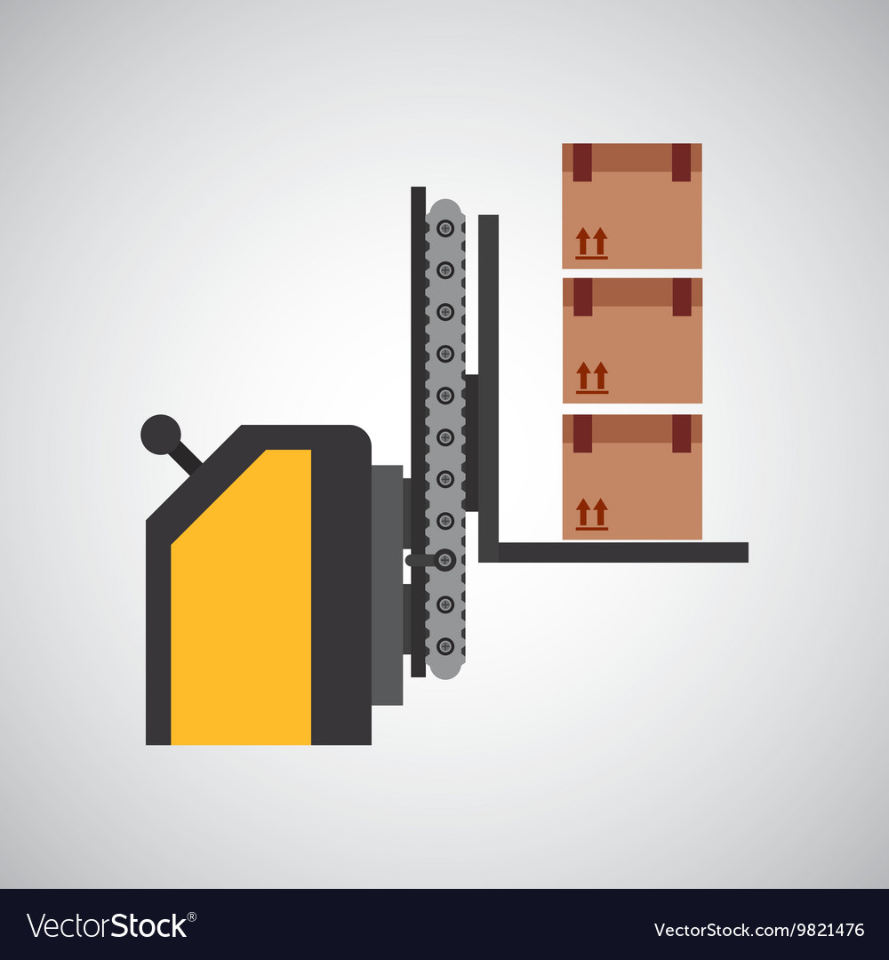 Robot technology machine Royalty Free Vector Image