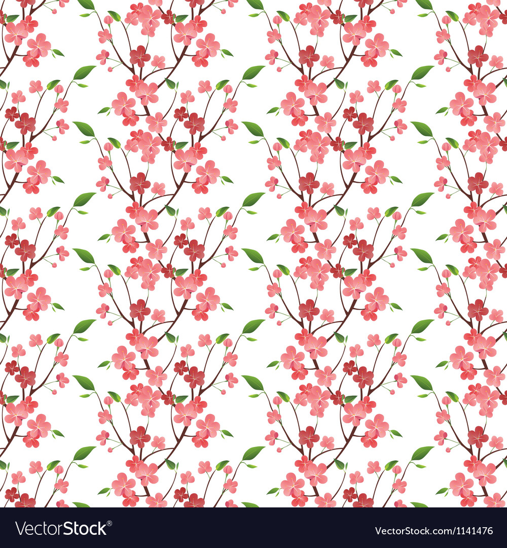 Spring seamless Royalty Free Vector Image - VectorStock