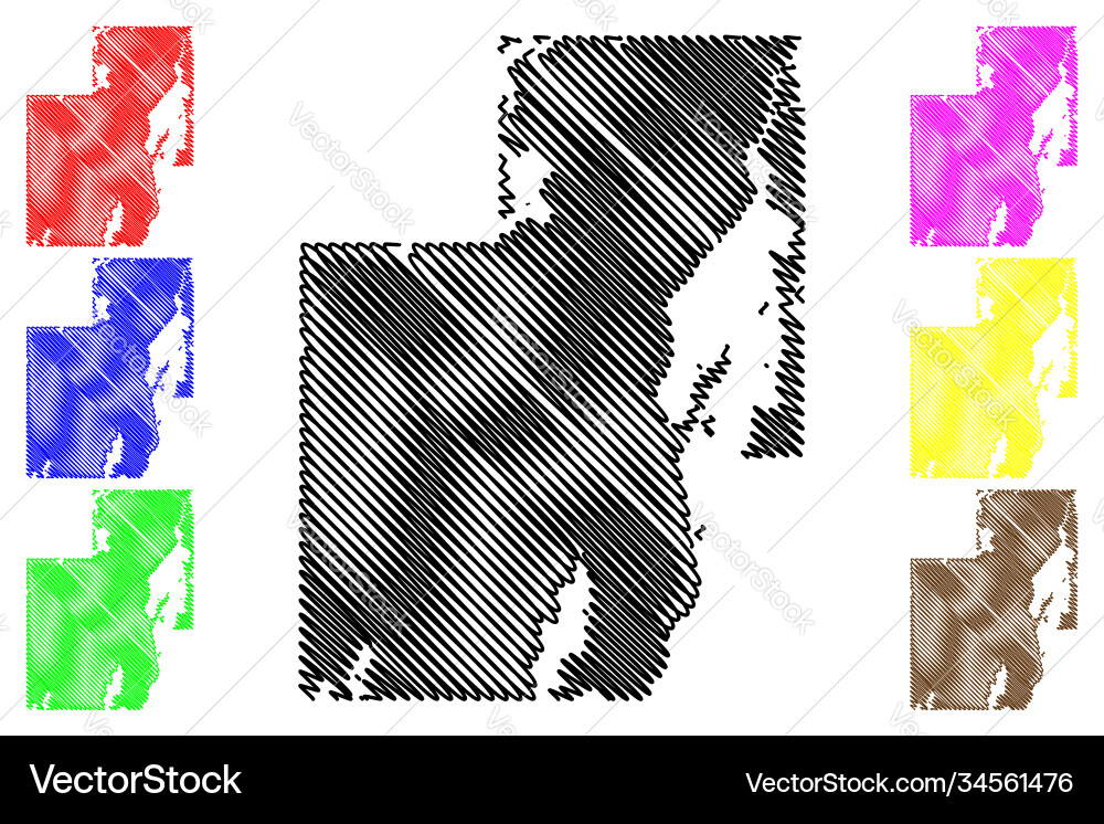 Yellowknife city canada northwest territories map Vector Image