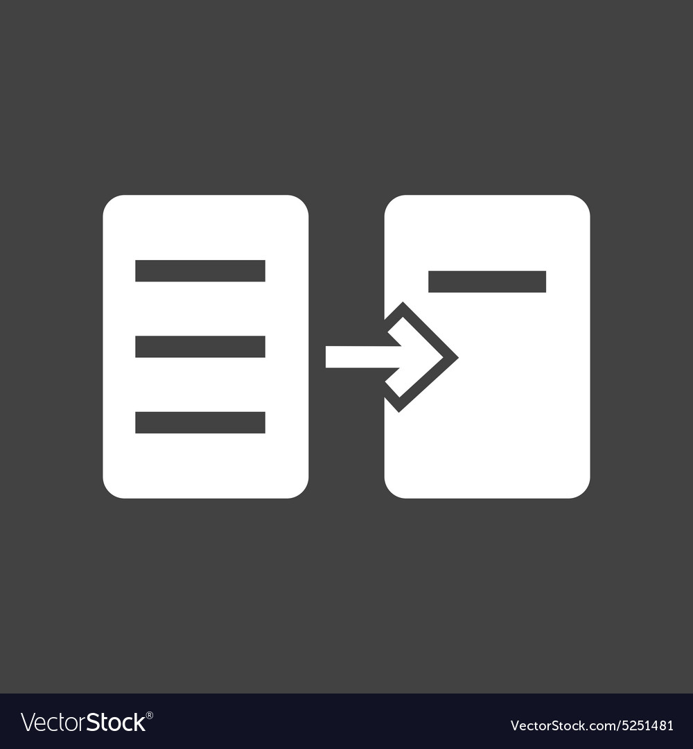 Data transfer Royalty Free Vector Image - VectorStock