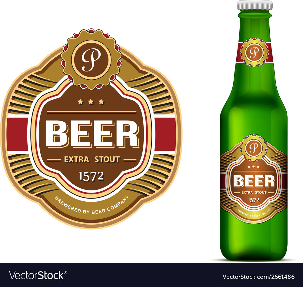 9 Beer Bottle Labels Template Template Free Download