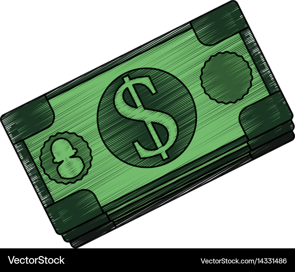 Billets of money Royalty Free Vector Image - VectorStock