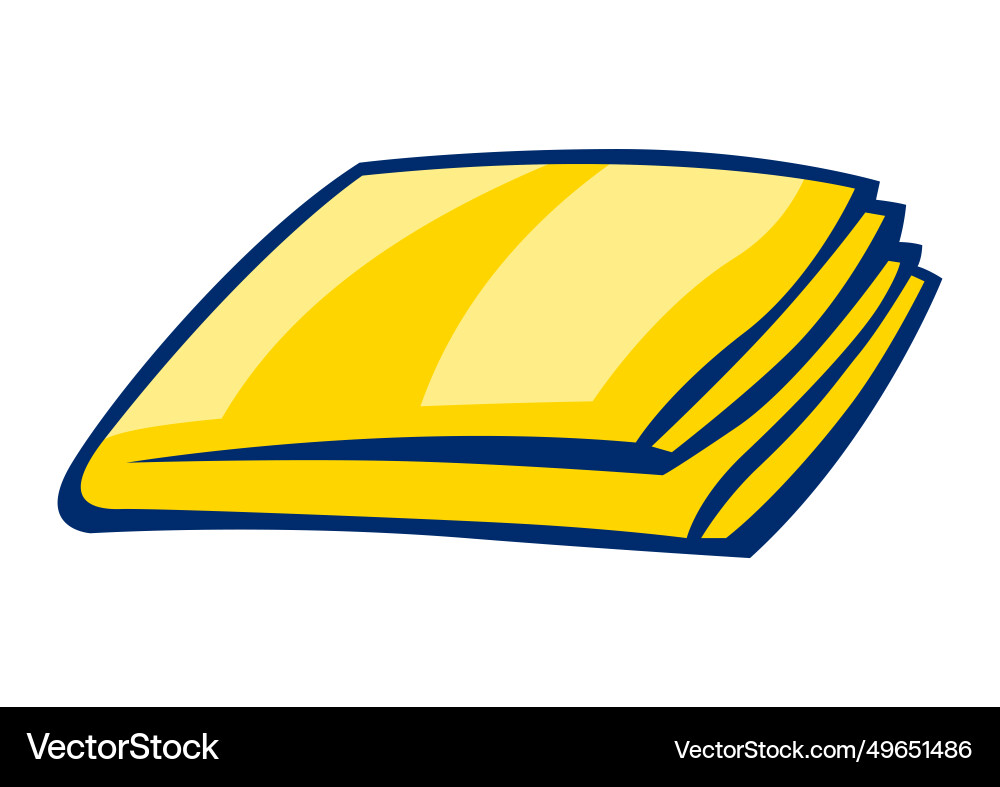 Of rag housekeeping cleaning item Royalty Free Vector Image