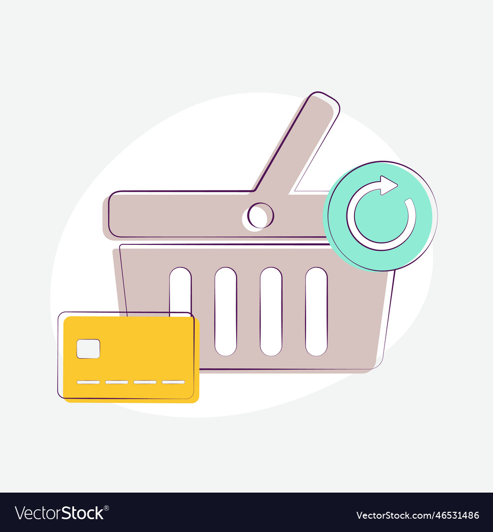 Optimize e-commerce checkout process with payment Vector Image