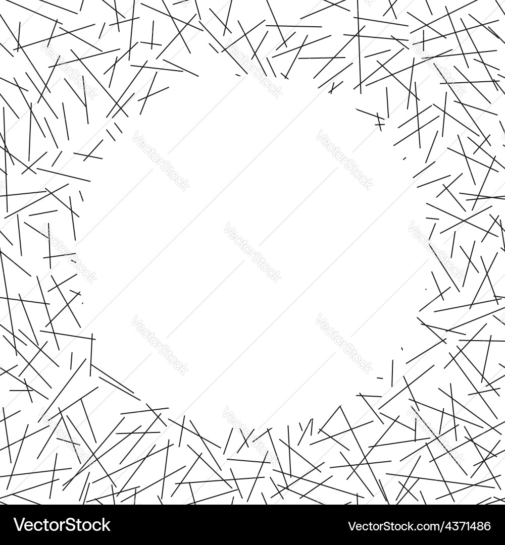 White circle lies on seamless pattern of random Vector Image