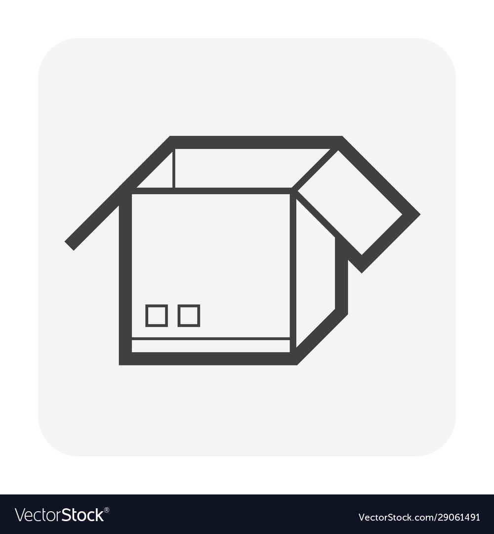 Cargo container box Royalty Free Vector Image - VectorStock