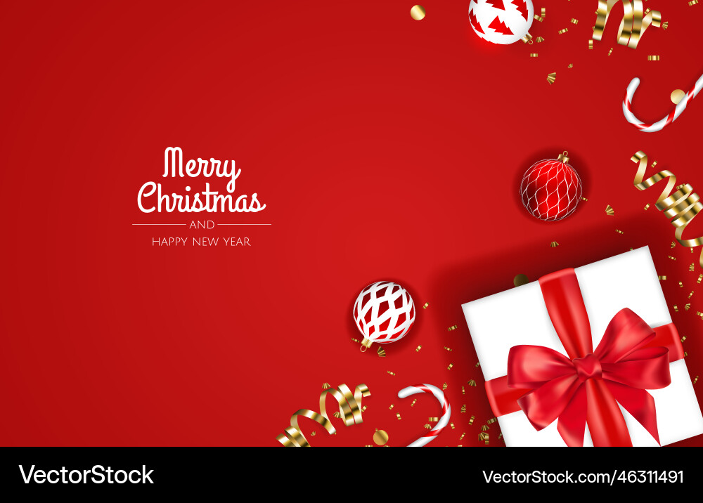 Christmas banner xmas background design Royalty Free Vector