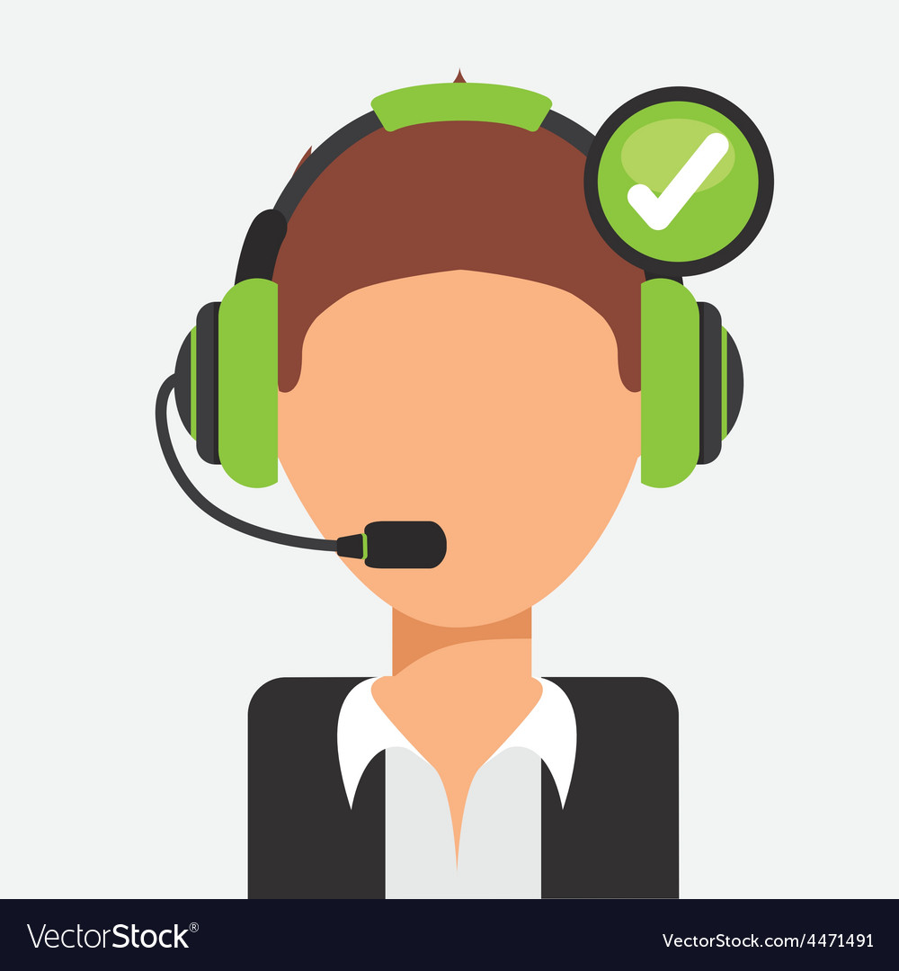 Customer support Royalty Free Vector Image - VectorStock