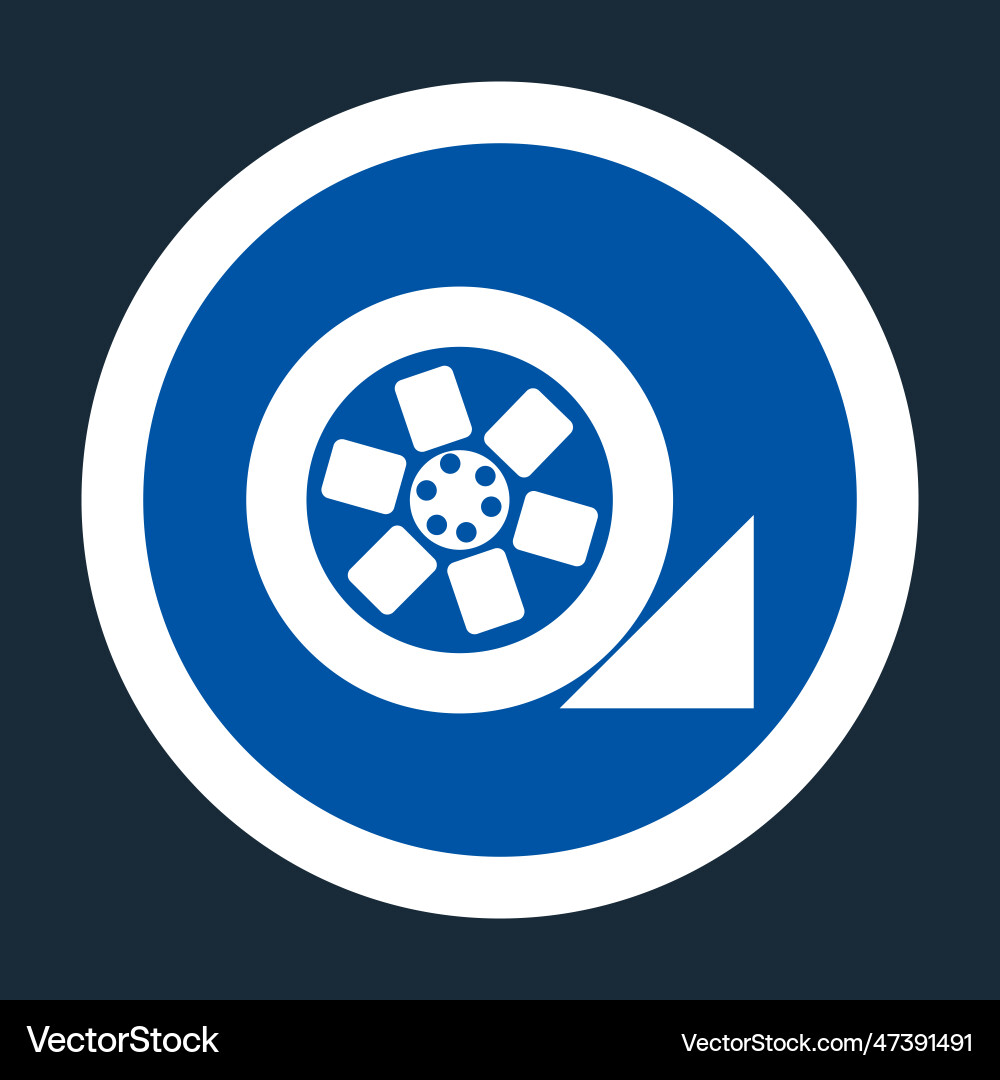 Ppe iconuse stopper symbol on black background Vector Image