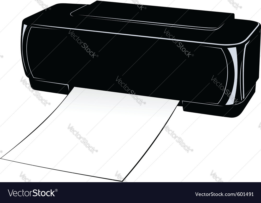 Printer Royalty Free Vector Image - VectorStock