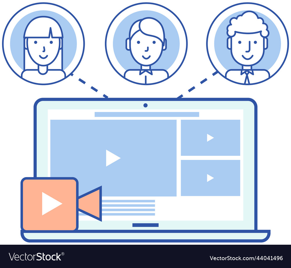 Remote communication program for computer distance