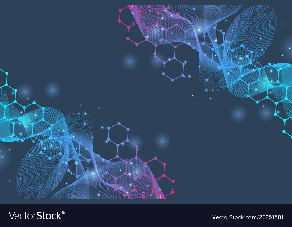 Big data visualization background modern Vector Image