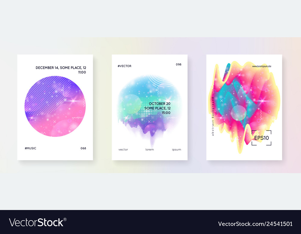 Fluid shape with dynamic elements Royalty Free Vector Image