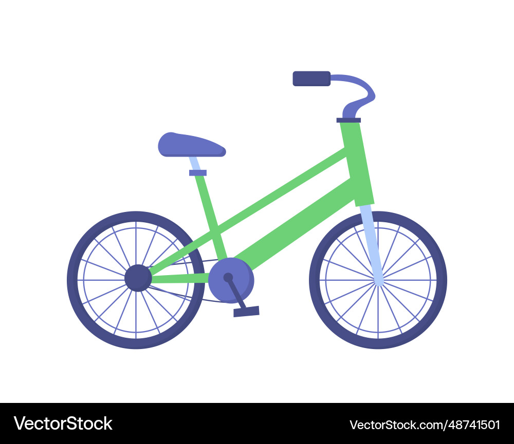 Modern bicycle concept Royalty Free Vector Image