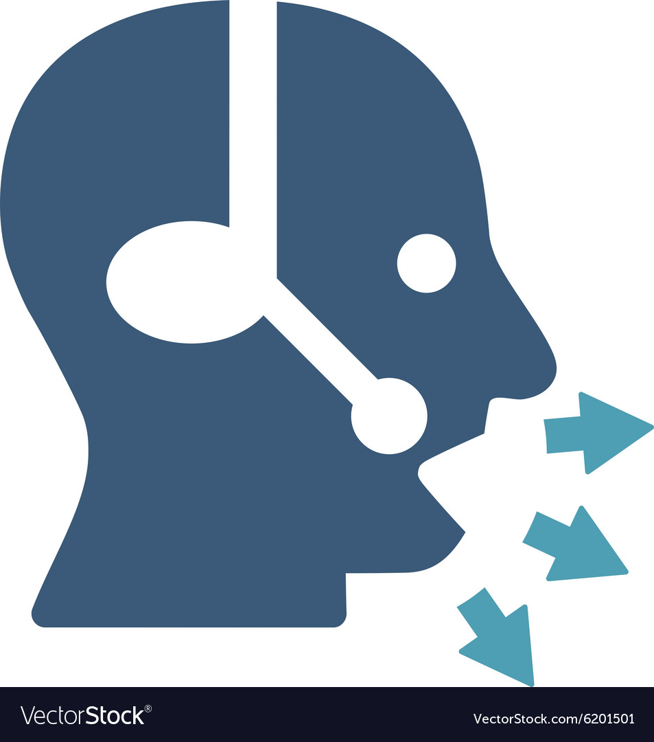 Operator message icon Royalty Free Vector Image