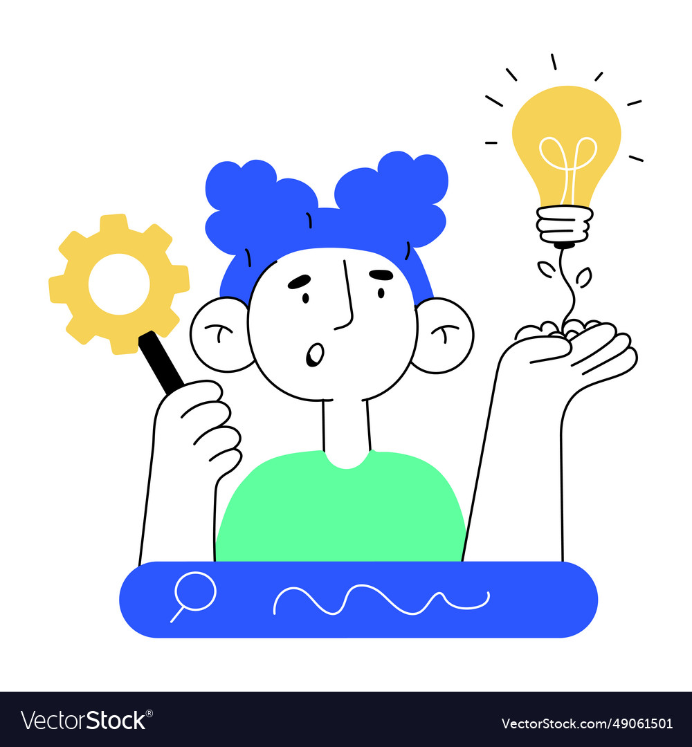 Optimization solution Royalty Free Vector Image