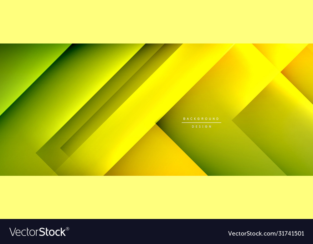 Square shapes composition fluid gradient Vector Image