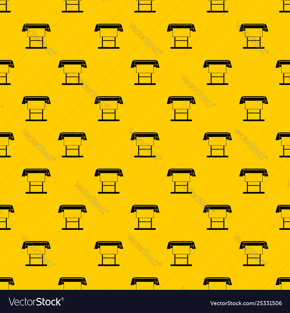 Large format inkjet printer pattern Royalty Free Vector