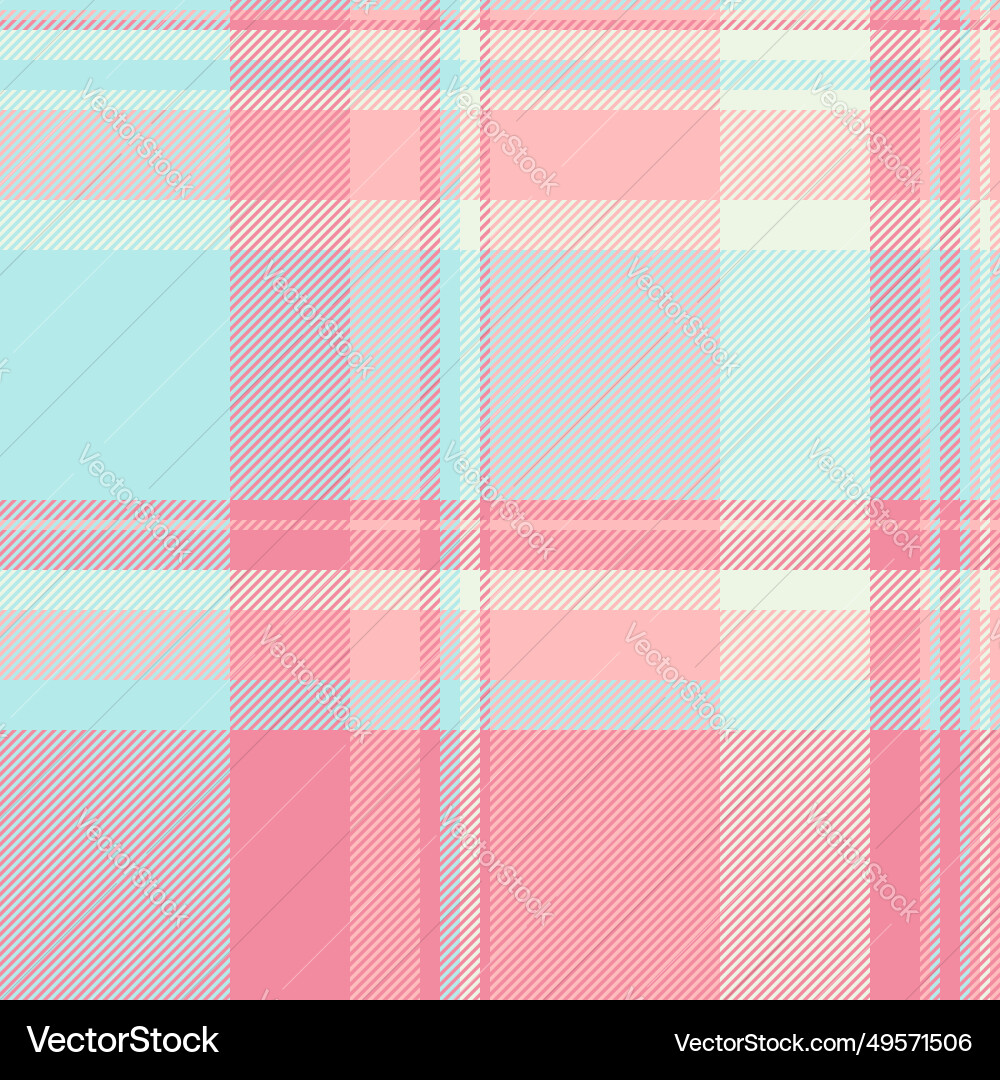 Textile fabric texture of seamless check Vector Image