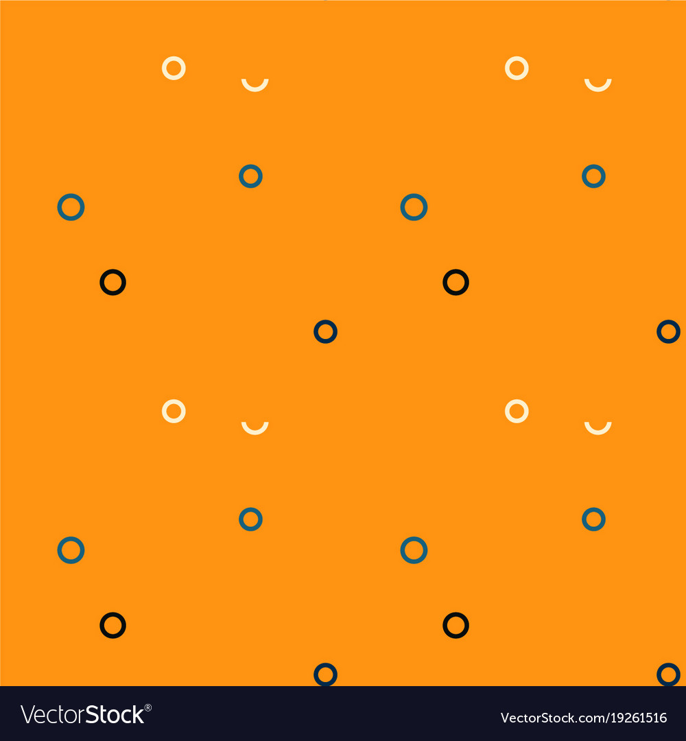 Empty circles seamless pattern Royalty Free Vector Image