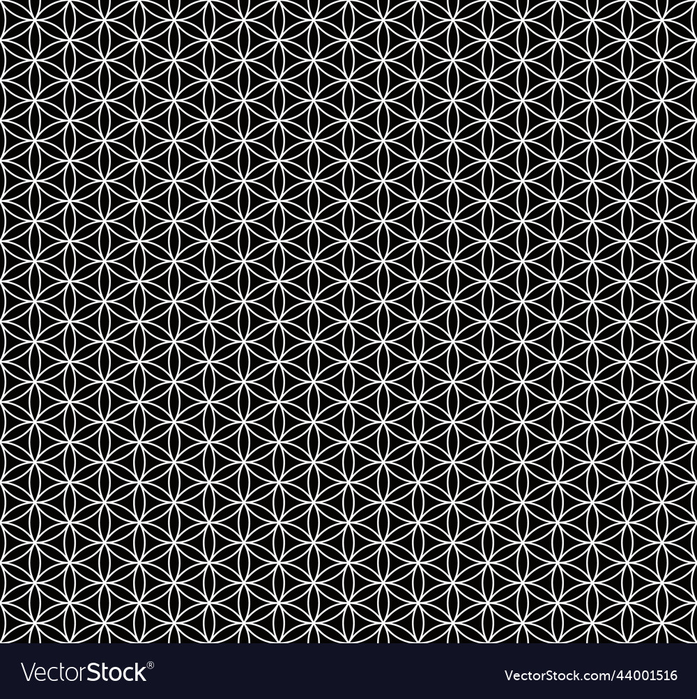 Geometric seamless pattern with lines Royalty Free Vector