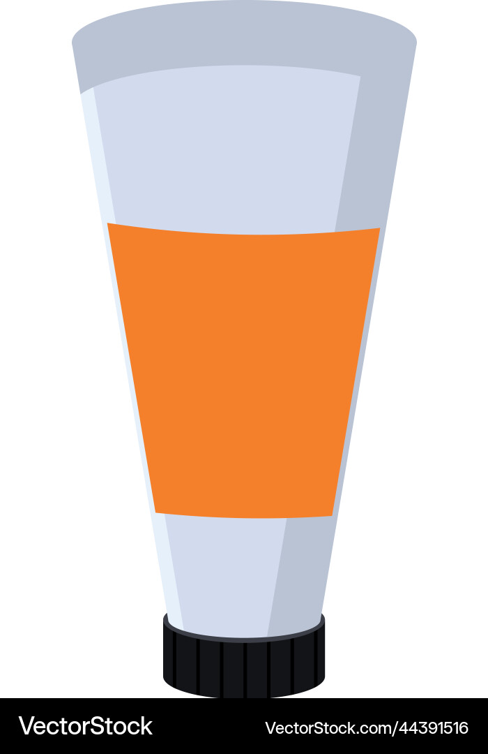 Medicine ointment tube Royalty Free Vector Image