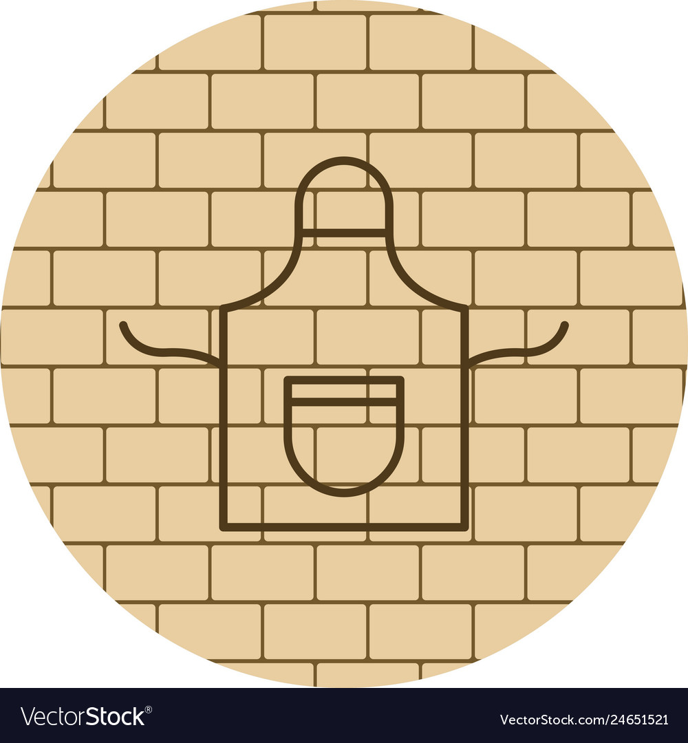 Apron icon Royalty Free Vector Image - VectorStock