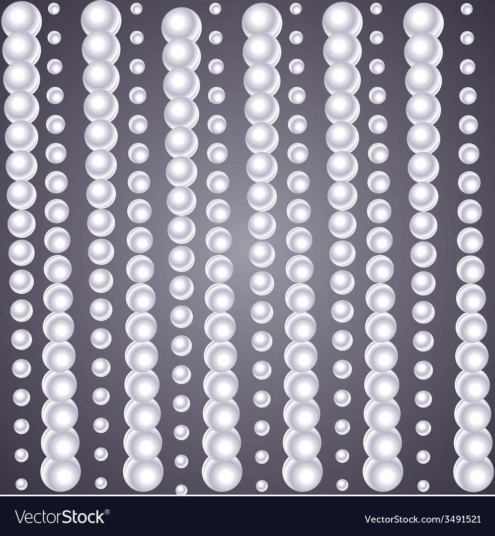 Background pearls Royalty Free Vector Image - VectorStock