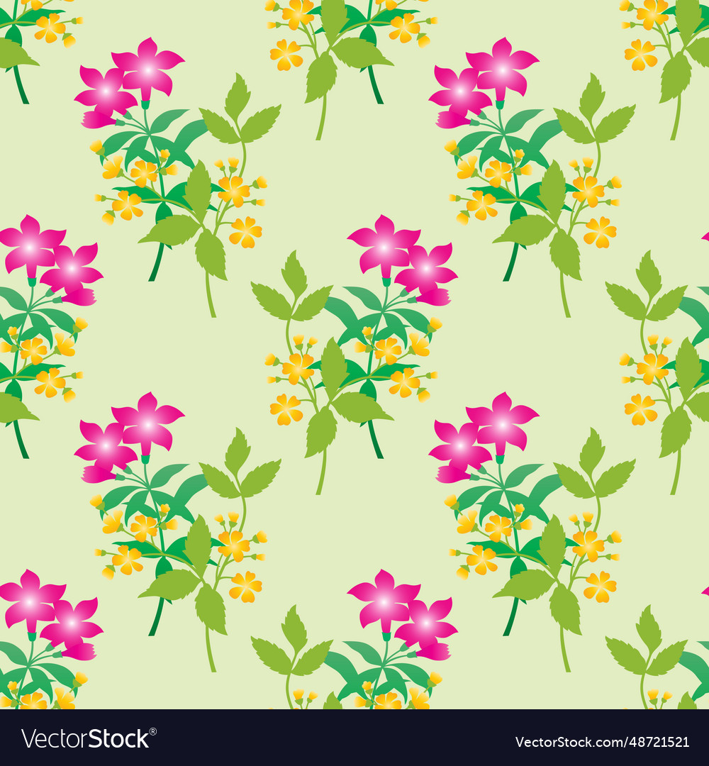 Flower three Royalty Free Vector Image - VectorStock