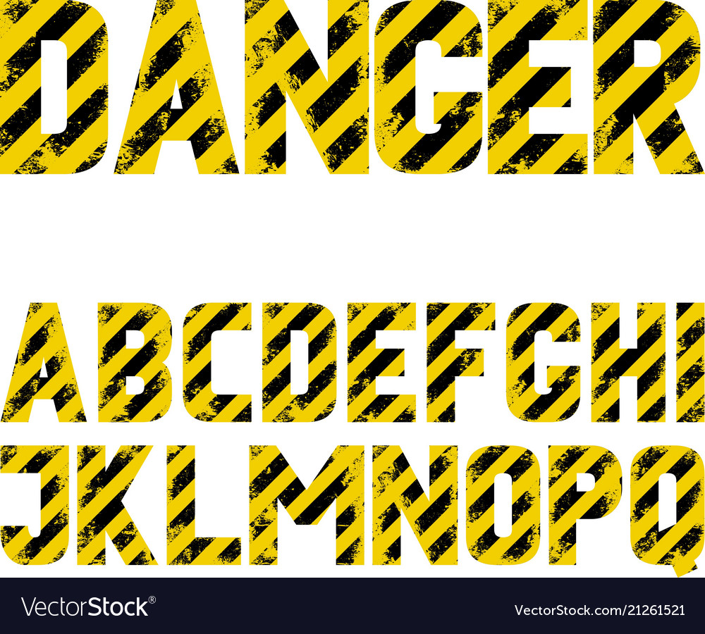 Font Royalty Free Vector Image - VectorStock