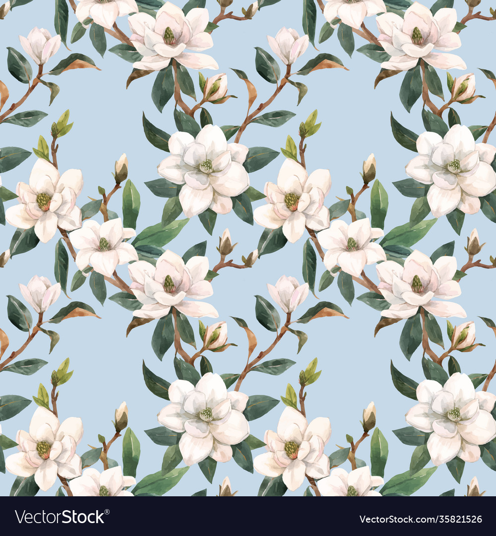 Beautiful seamless pattern with hand drawn Vector Image