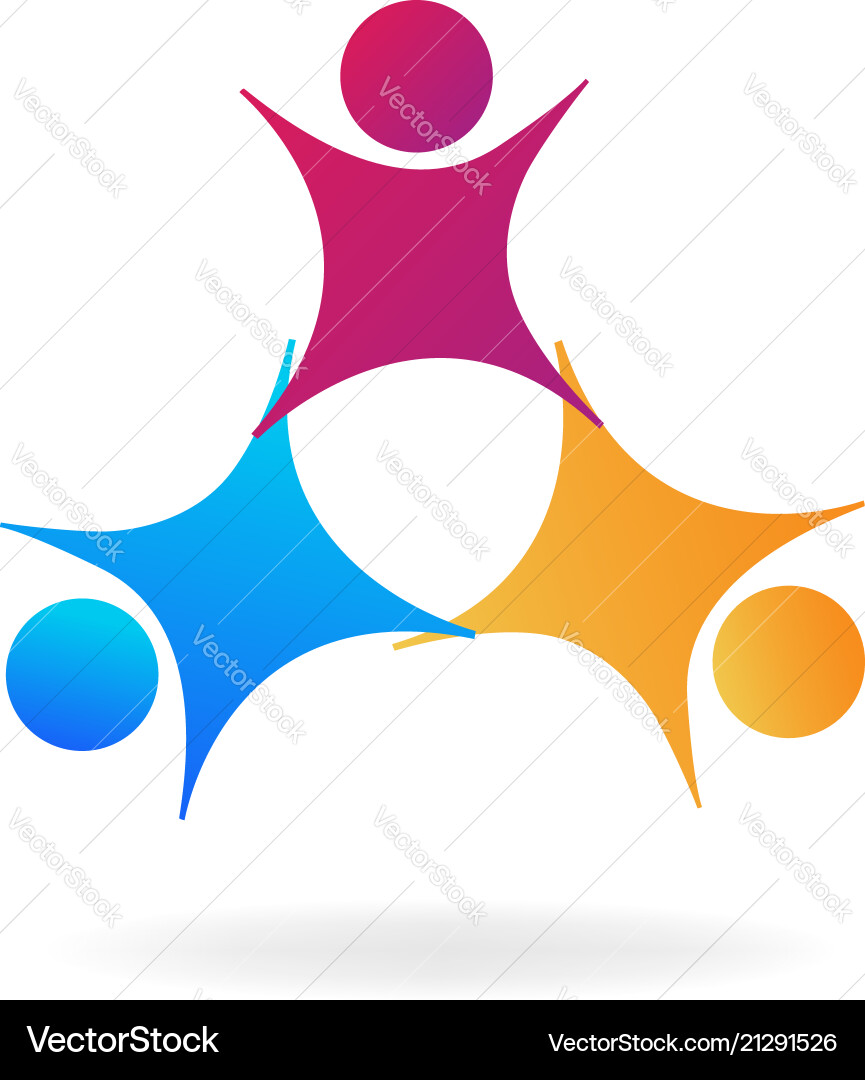 Cheerful playful children school group icon Vector Image