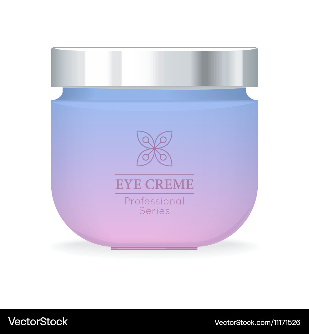 Eye cream professional series Royalty Free Vector Image