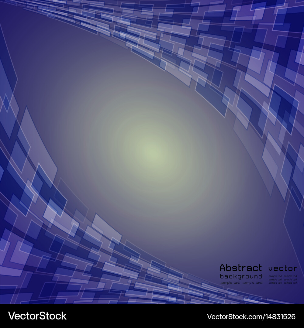 Eye on blue color abstract background Royalty Free Vector