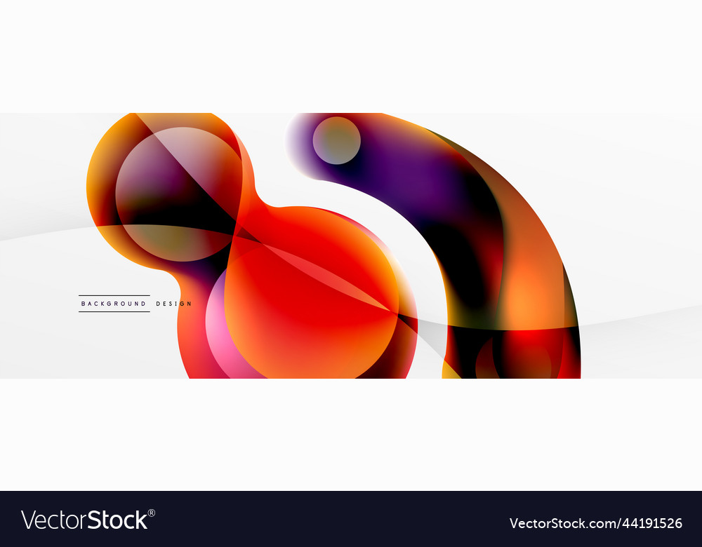Fluid Abstract Background Liquid Color Gradients Vector Image