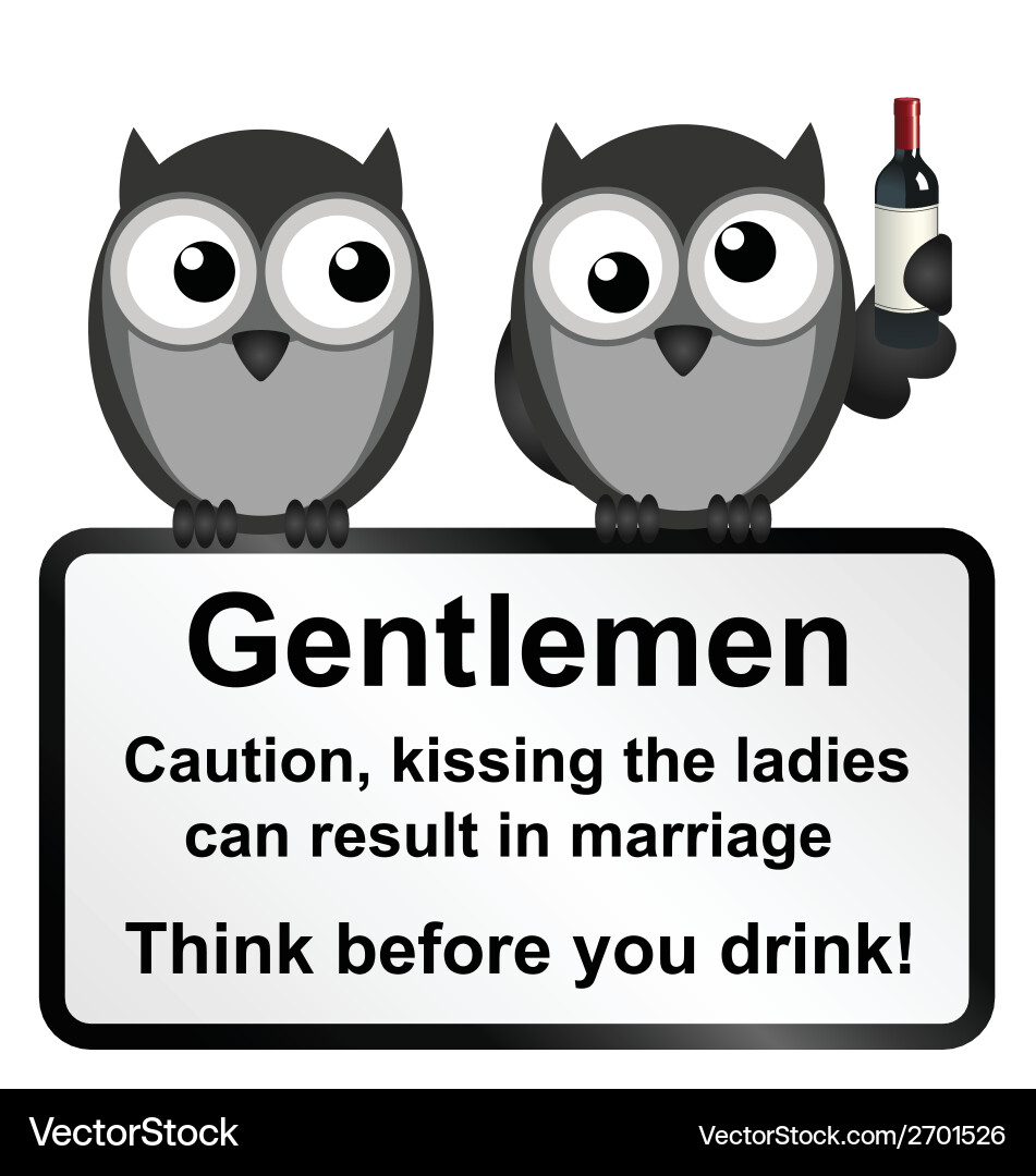 Kissing the ladies Royalty Free Vector Image - VectorStock