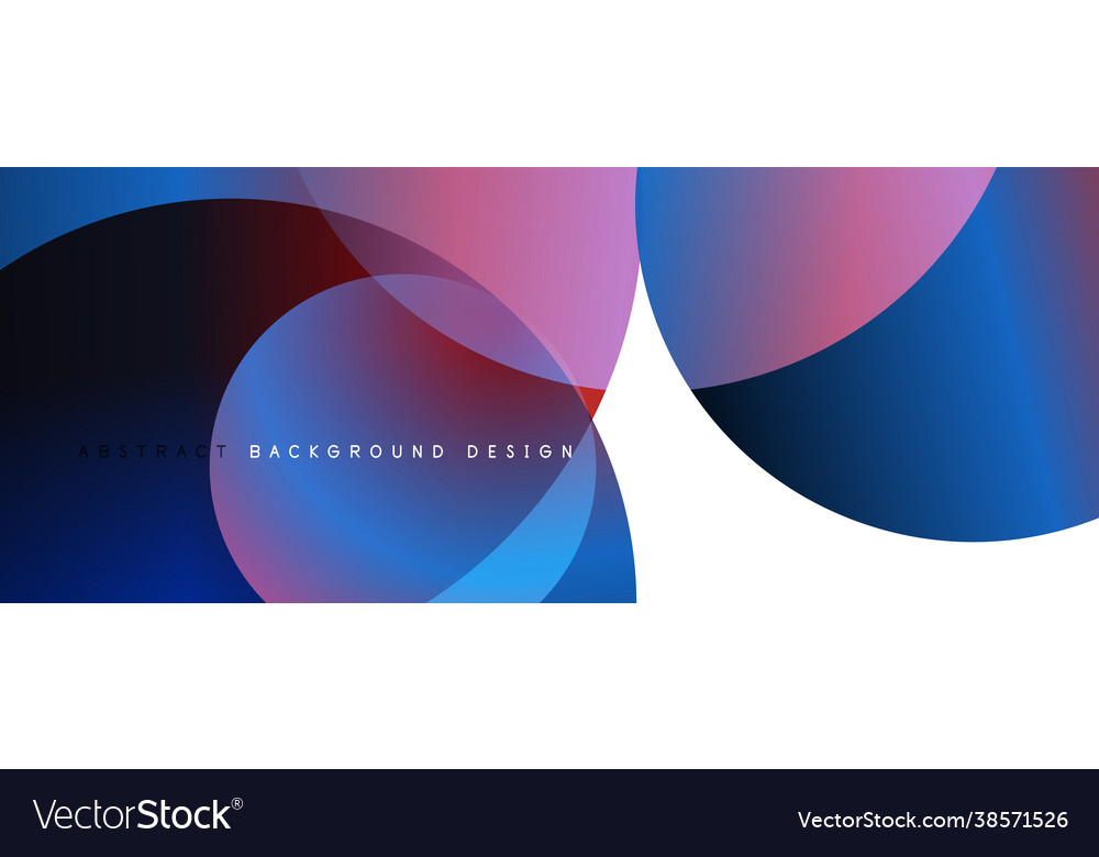 Trendy simple fluid color gradient abstract Vector Image