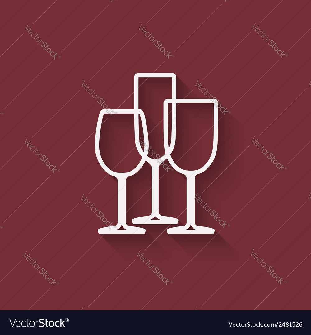 Wine menu design element Royalty Free Vector Image