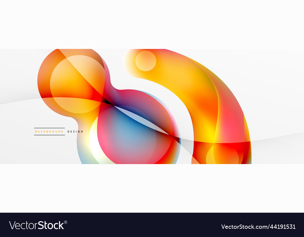 Fluid abstract background liquid color gradients Vector Image