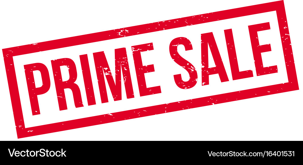 Prime sale rubber stamp Royalty Free Vector Image