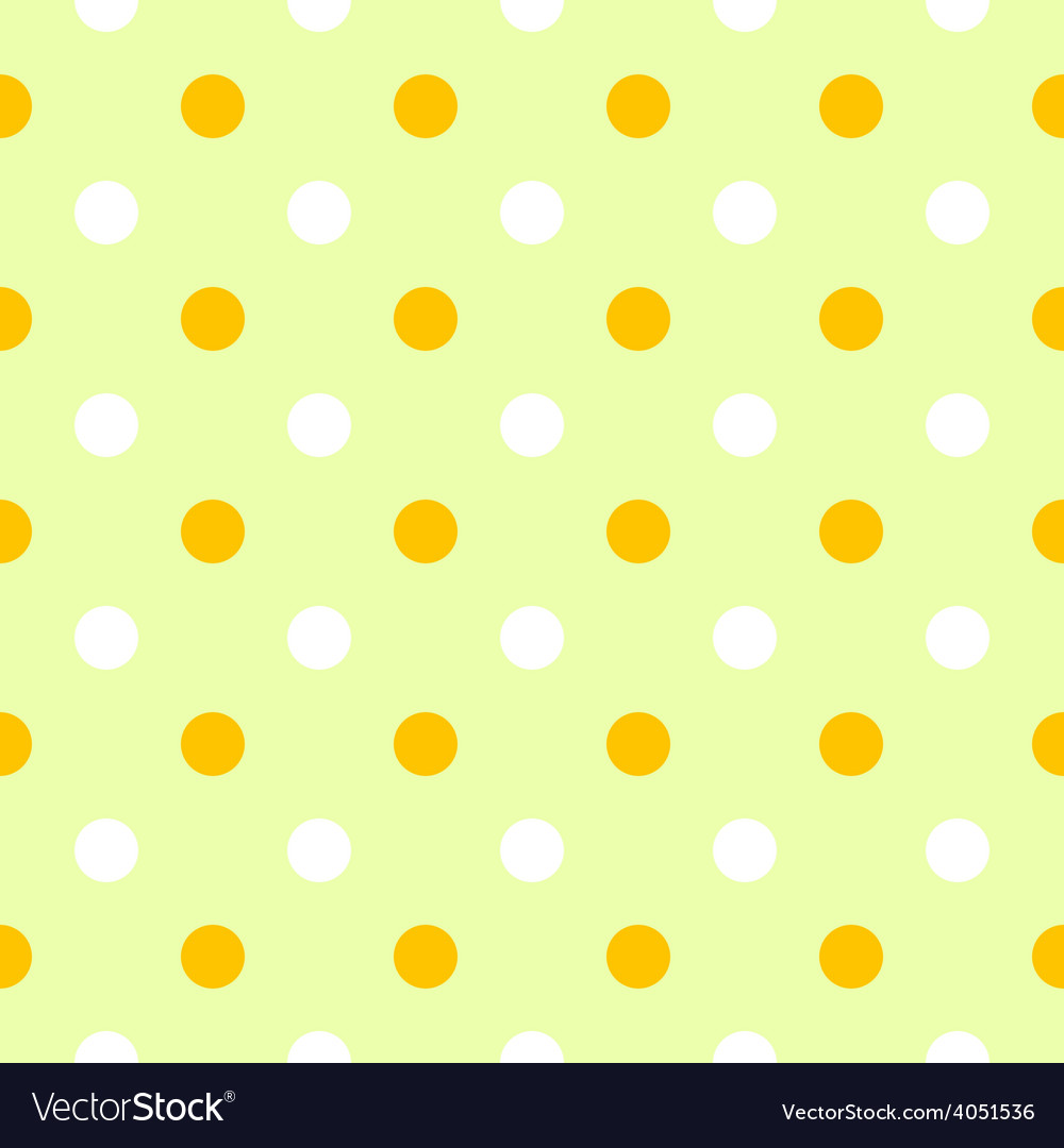 Cute spring polka dots pattern or background Vector Image