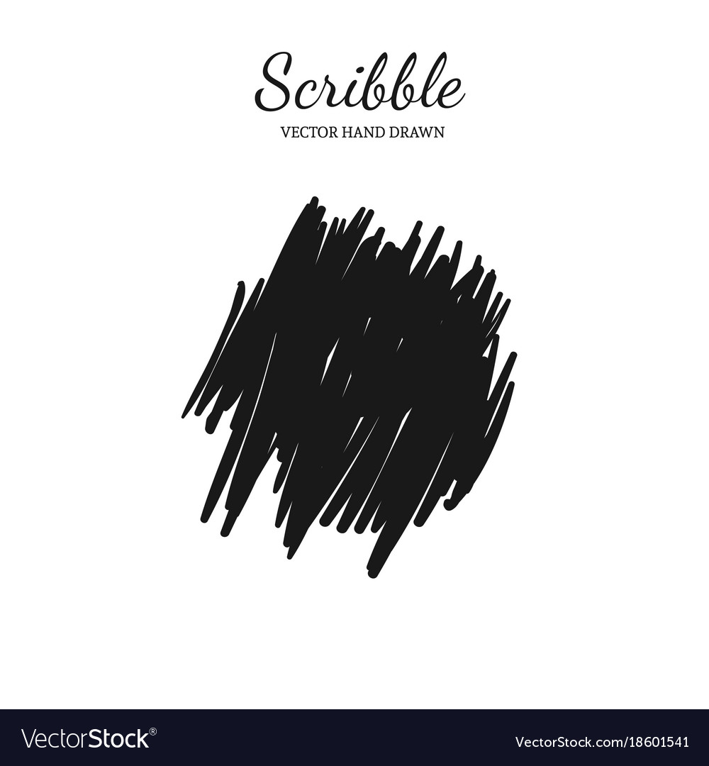 Modern scribble element 3 Royalty Free Vector Image