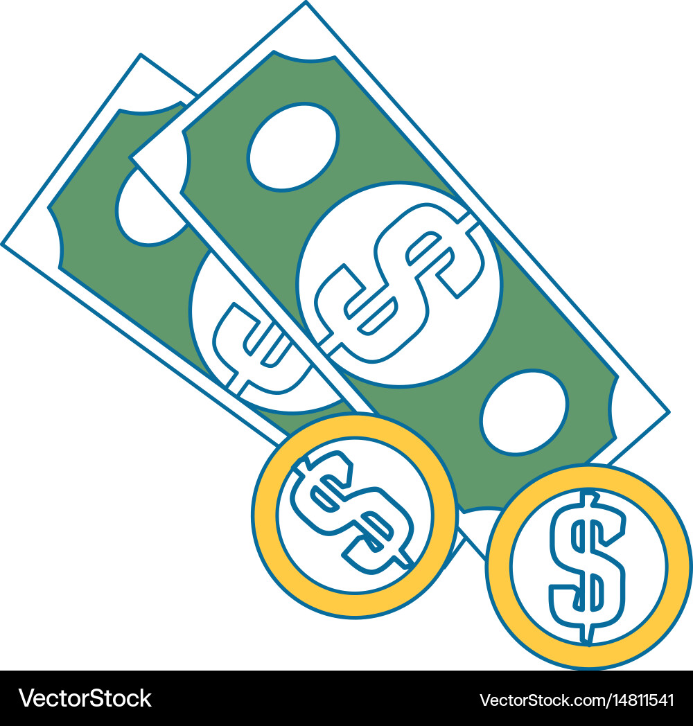 Money related icons Royalty Free Vector Image - VectorStock