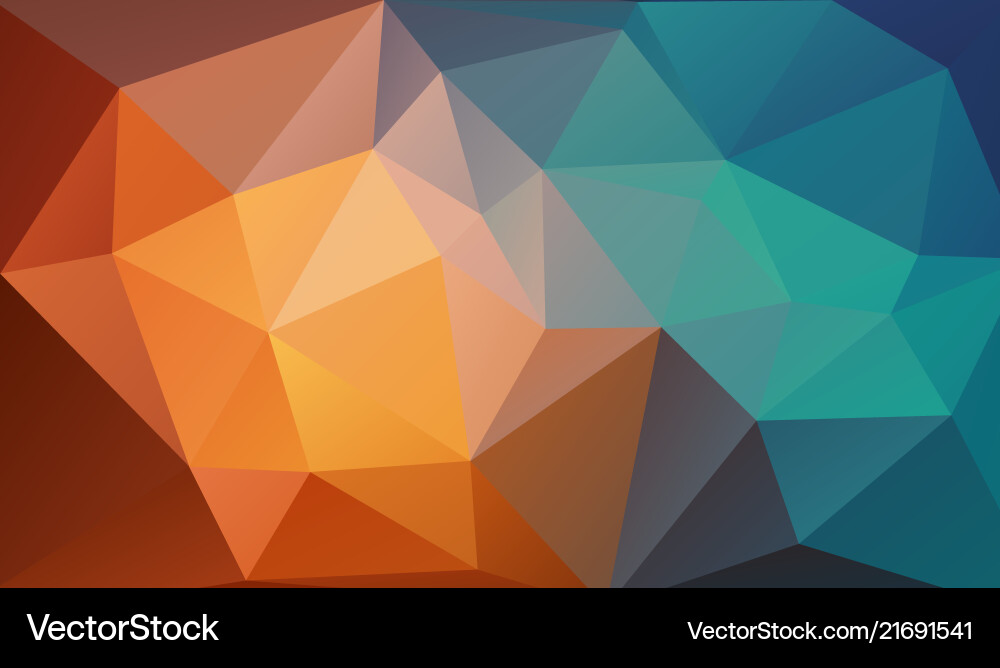 Polygon abstract modern polygonal geometric Vector Image