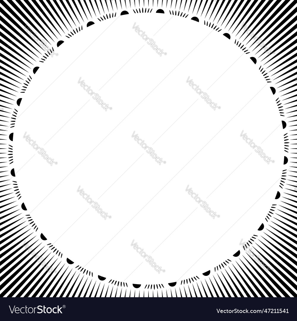 Radial pattern Royalty Free Vector Image - VectorStock