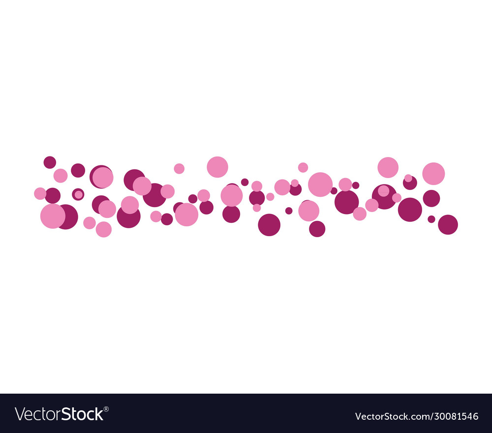 Bubble background icon Royalty Free Vector Image