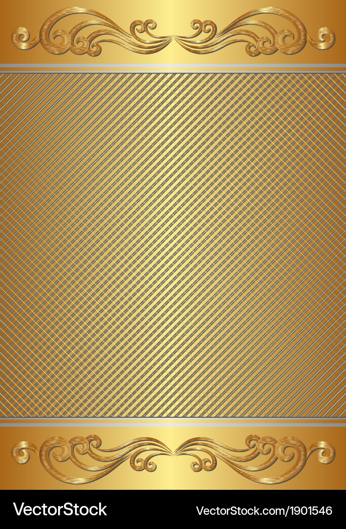 Golden background Royalty Free Vector Image - VectorStock